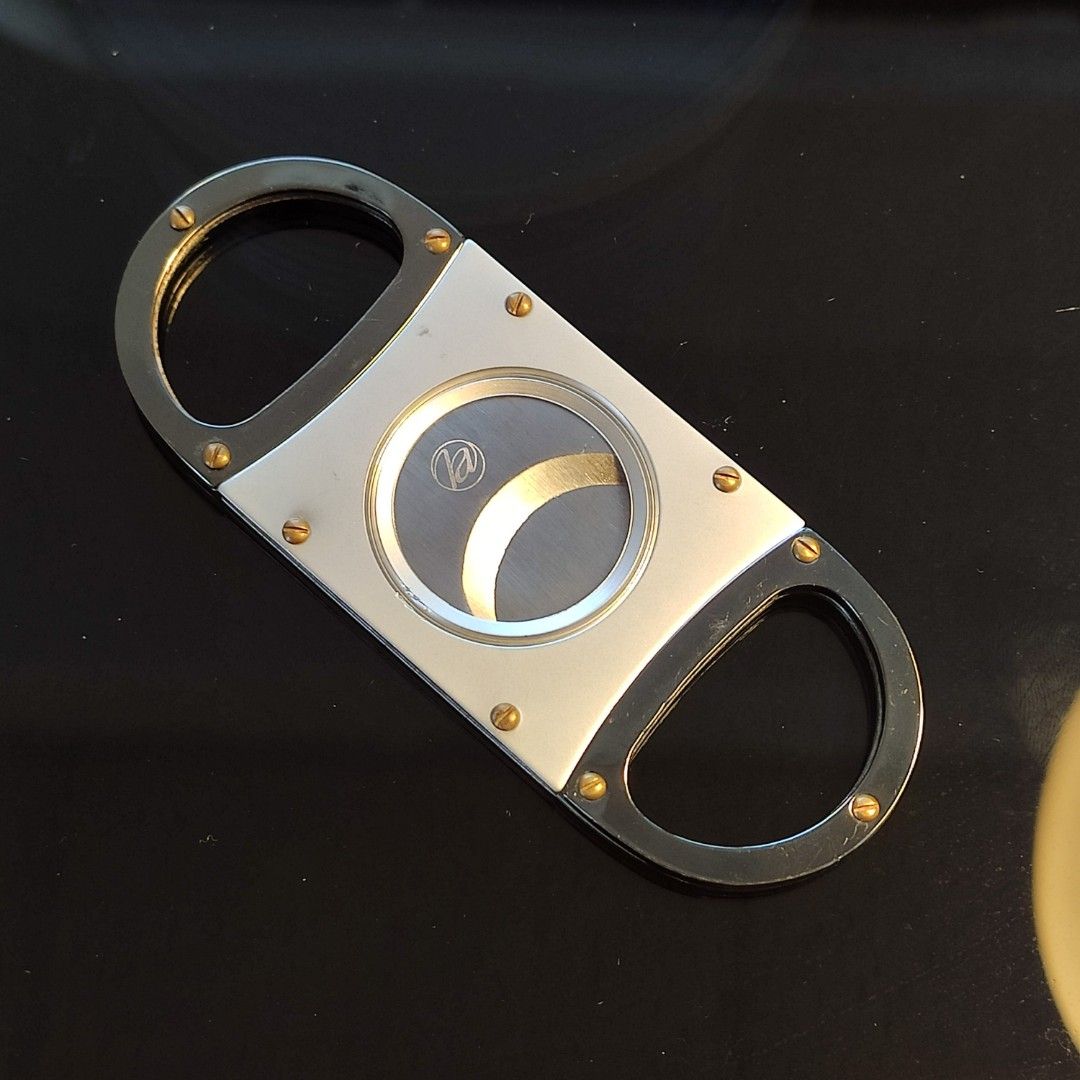 Sokd 德國Germany John Aylesbury guillotine cigar cutter scissors brass ...