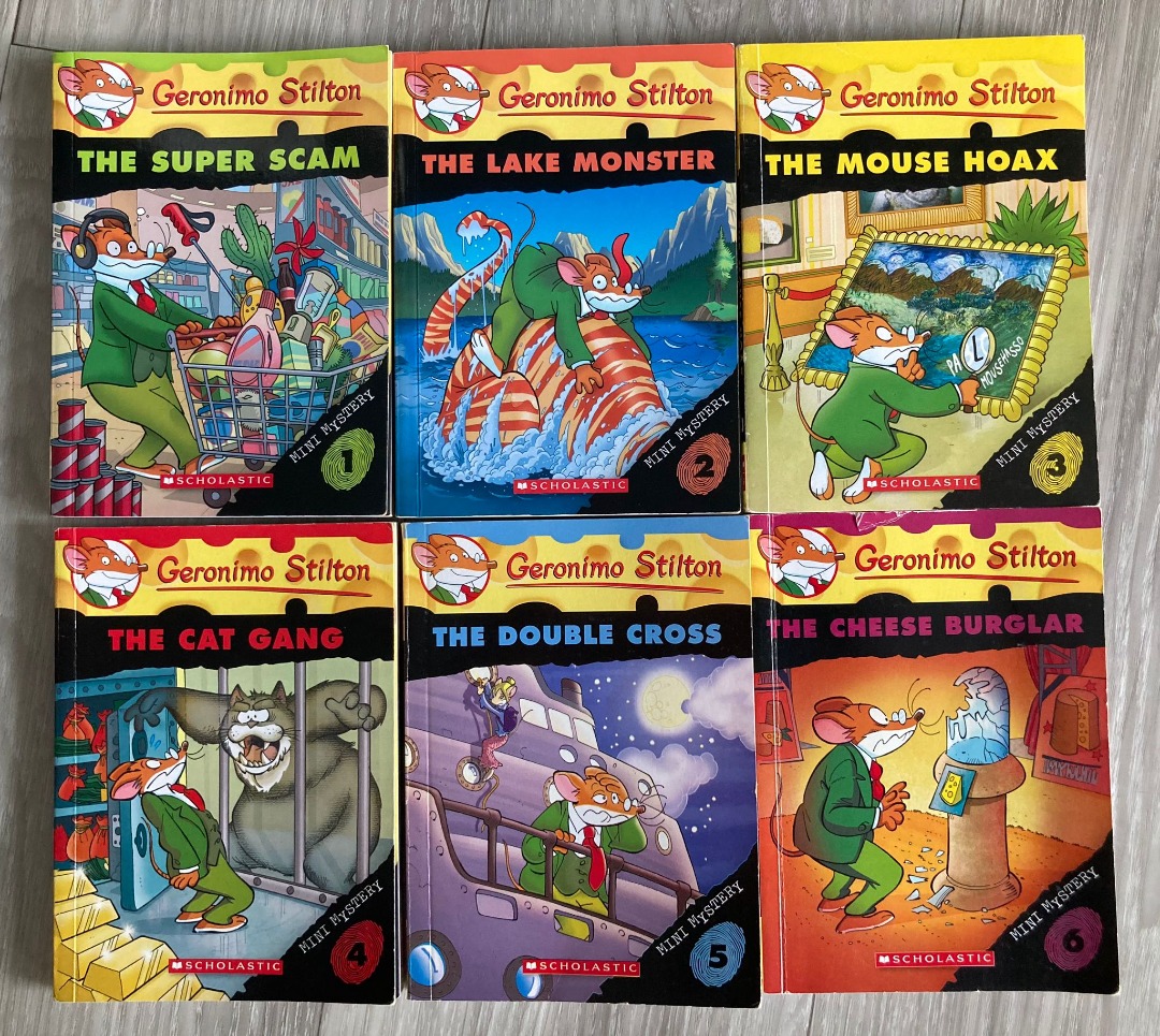 Geronimo Stilton mini mystery stories, Hobbies & Toys, Books ...