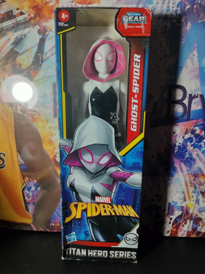 GHOST-SPIDER TITAN HERO SERIES SPIDER-MAN HASBRO, Hobbies & Toys, Toys ...
