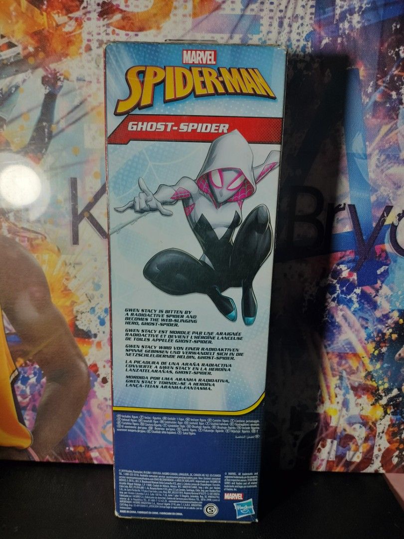 GHOST-SPIDER TITAN HERO SERIES SPIDER-MAN HASBRO, Hobbies & Toys, Toys ...