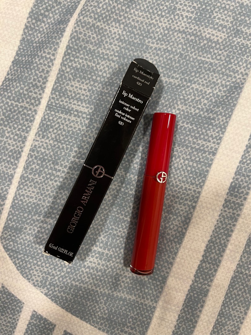Giorgio Armani Lip Maestro 420 Lipstick, Beauty & Personal Care, Face ...