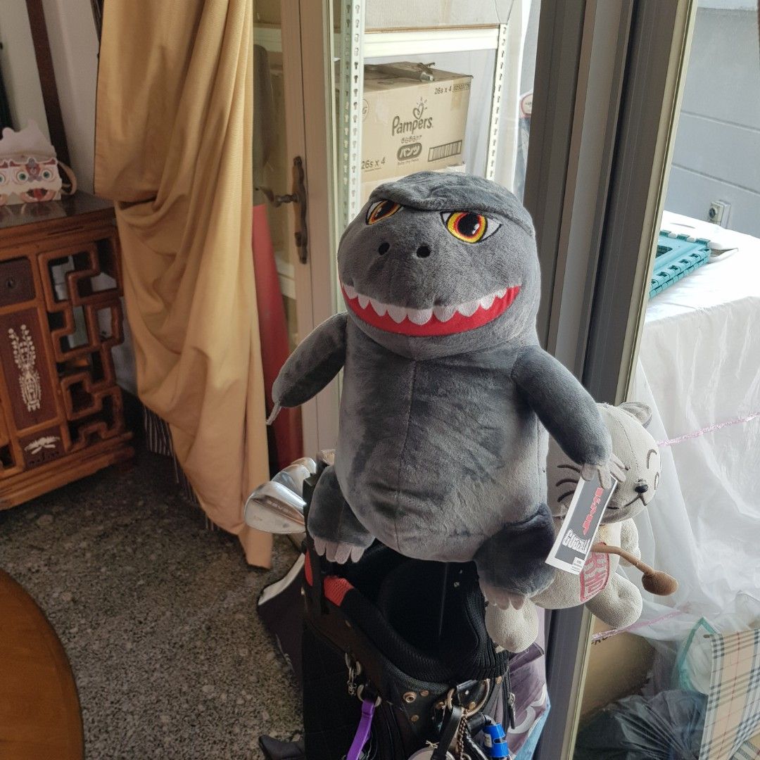 Godzilla driver headcover, Sports Equipment, Sports & Games, Golf on ...