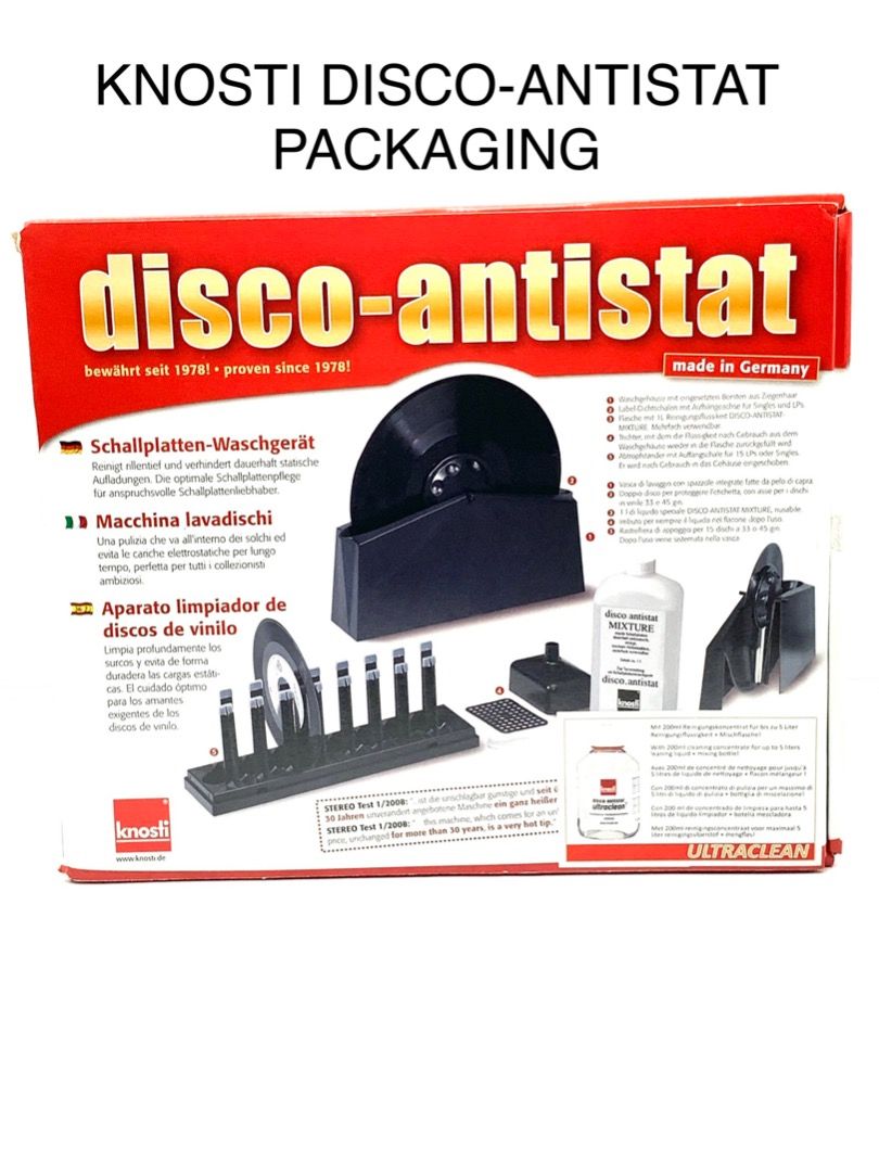 GOLDEN GROOVY 10/10 AWARD WINNER:KNOSTI DISCO-ANTISTAT GEN-1 ULTRACLEAN ...