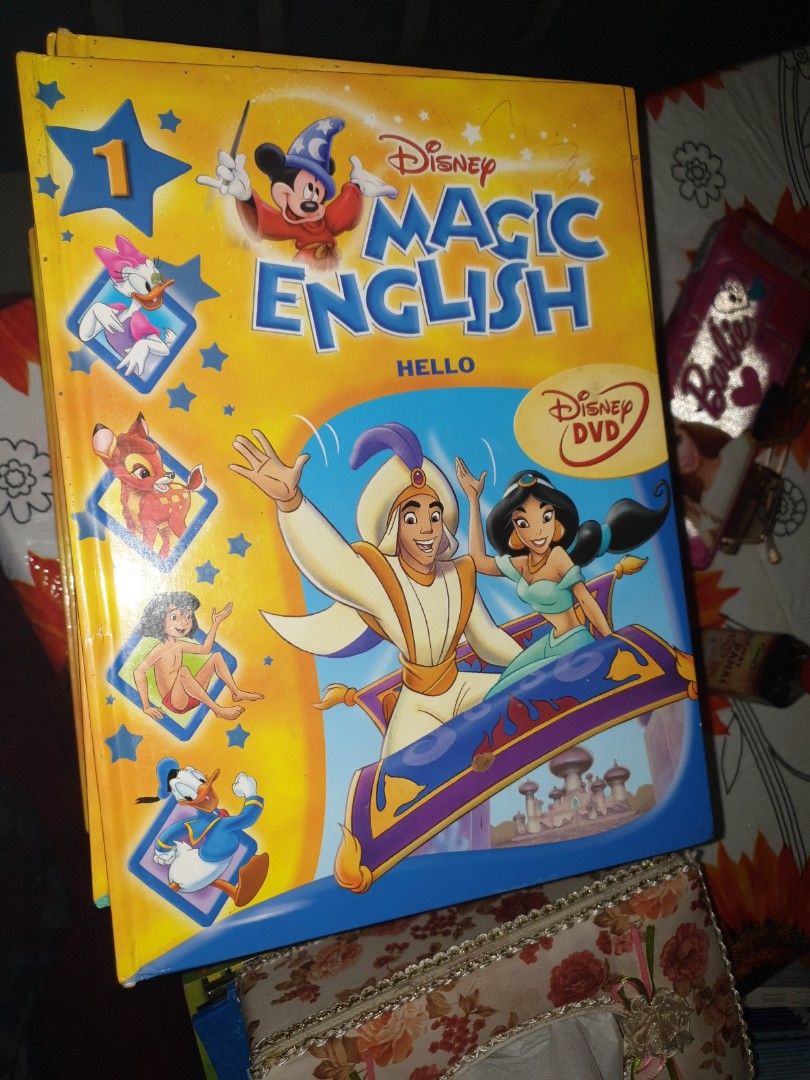 Grolier Disney Magic English, Hobbies & Toys, Books & Magazines ...