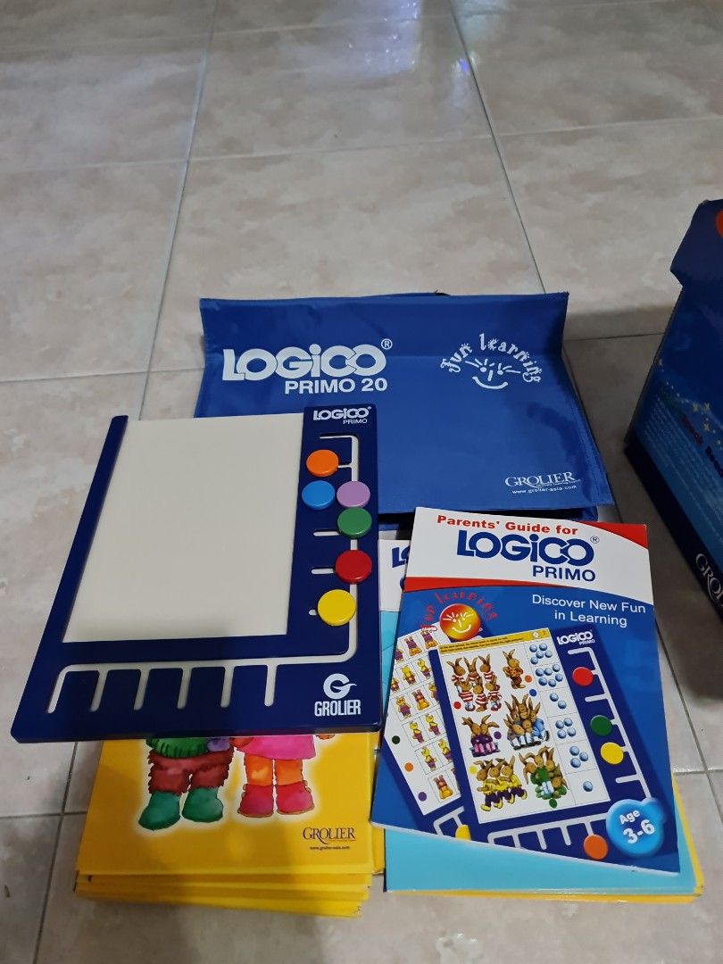 Grolier Logico Primo 20, Hobbies & Toys, Books & Magazines, Children's ...