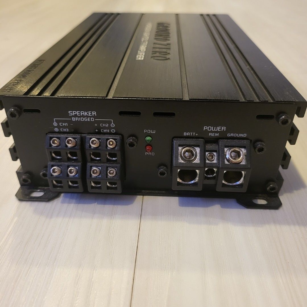 Ground zero mini four, Car Accessories, Accessories on Carousell