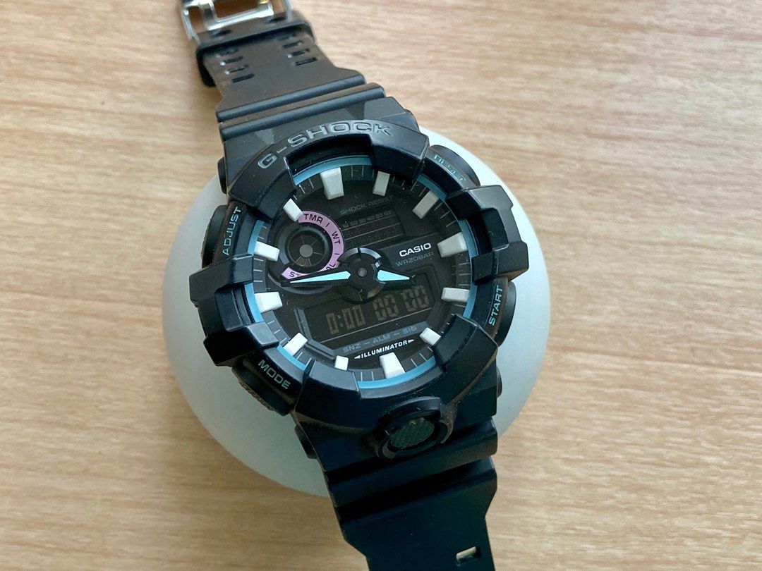G-Shock GA700 GA-700PC, Men's Fashion, Watches & Accessories, Watches ...
