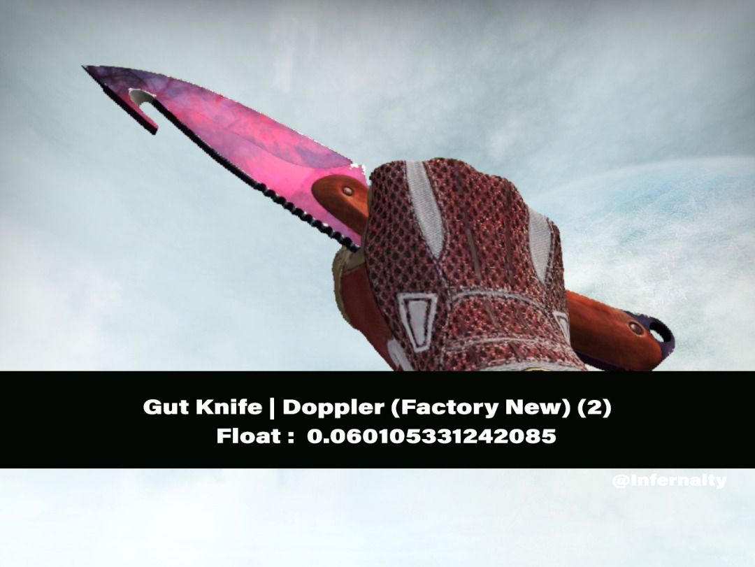 Gut Knife Doppler Phase 2 FN CSGO SKINS KNIVES, Video Gaming, Gaming ...