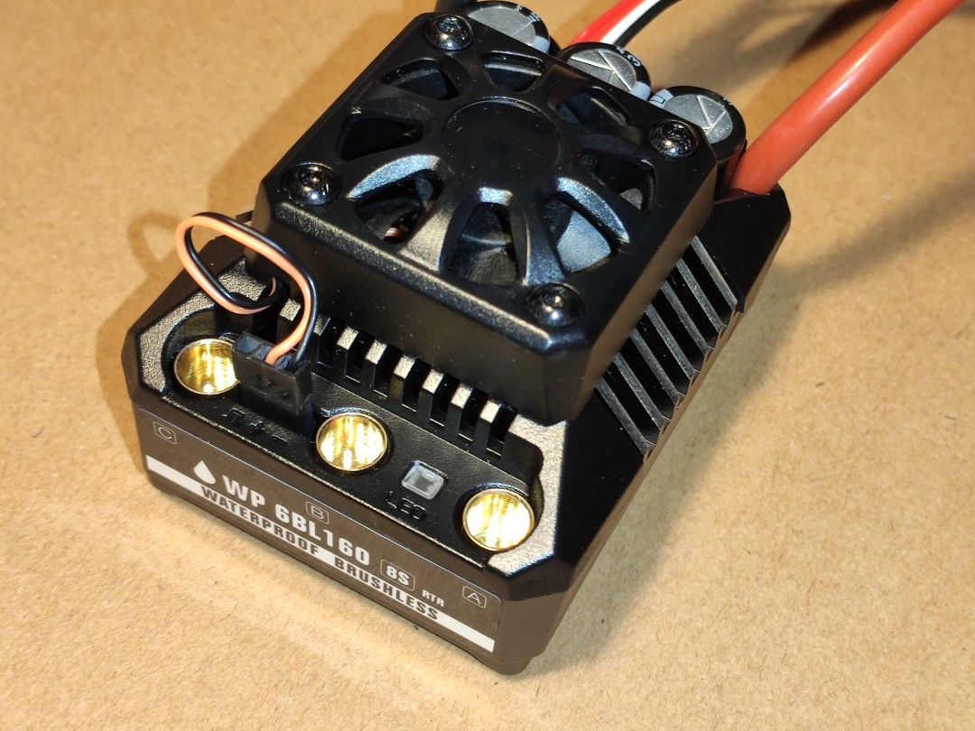 Hobbywing Max6 Waterproof ESC 160A 8S [Generic OEM Version], Hobbies ...