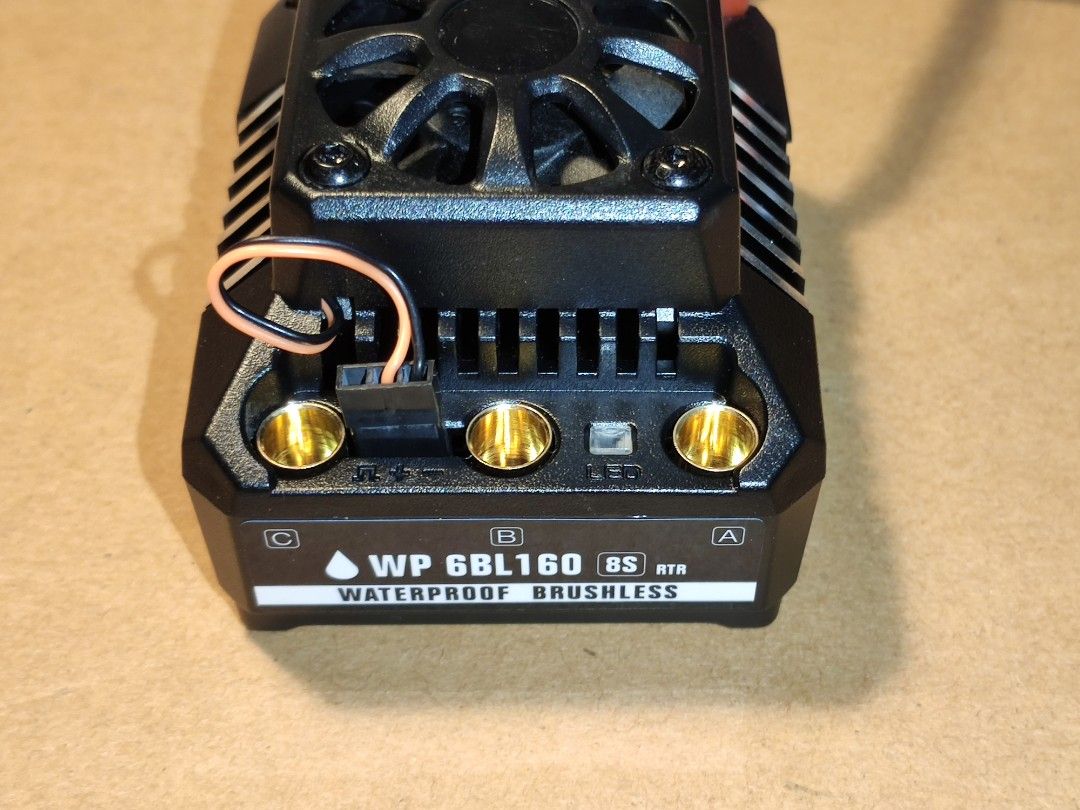 Hobbywing Max6 Waterproof ESC 160A 8S [Generic OEM Version], Hobbies ...