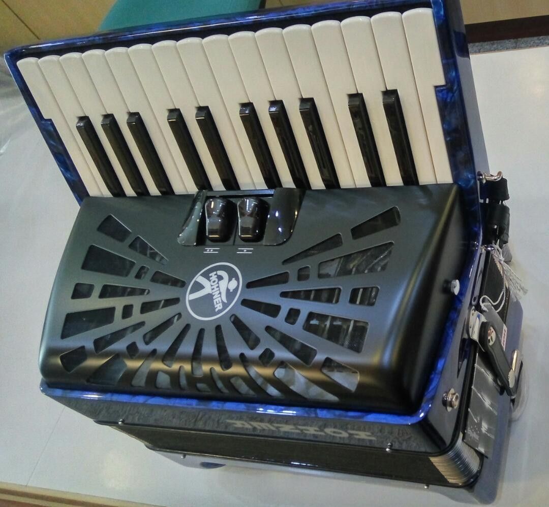 Hohner Bravo II 60 Bass Accordion, Hobbies & Toys, Music & Media ...