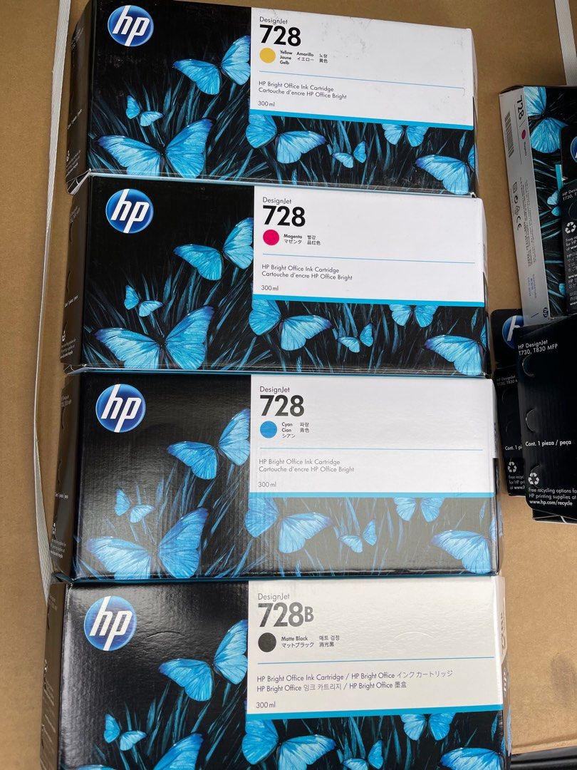 HP 728 ORIGINAL Inks, Computers & Tech, Printers, Scanners & Copiers on ...