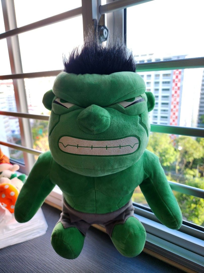 Hulk Plushie Soft Toy, Hobbies & Toys, Toys & Games on Carousell