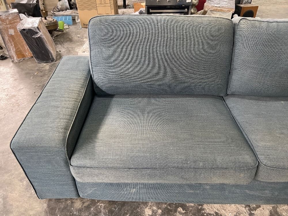 IKEA KIVIK 3-Seater Sofa Blue Colour / IKEA KIVIK Sofa 3 Tempat Duduk ...