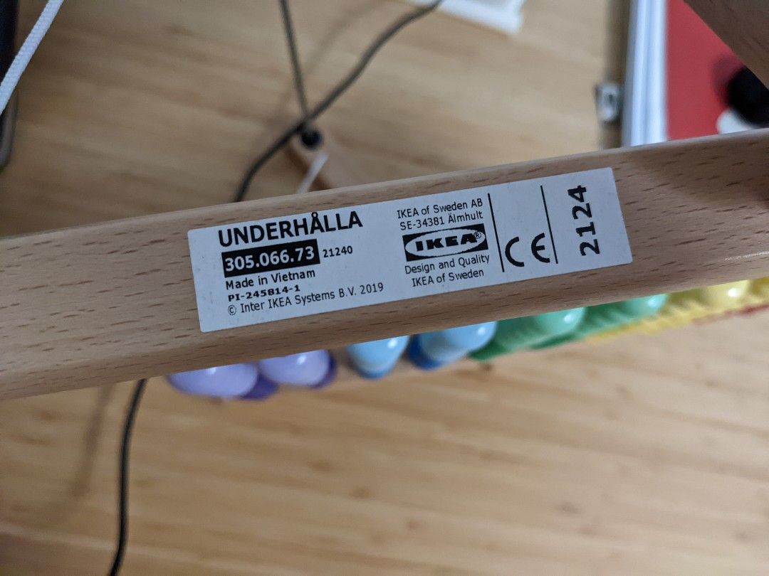 IKEA UNDERHALLA Abacus, Hobbies & Toys, Toys & Games on Carousell