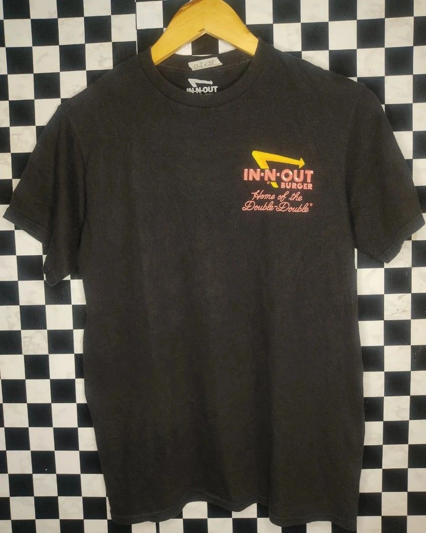 IN N OUT BURGER, Men's Fashion, Tops & Sets, Tshirts & Polo Shirts on ...