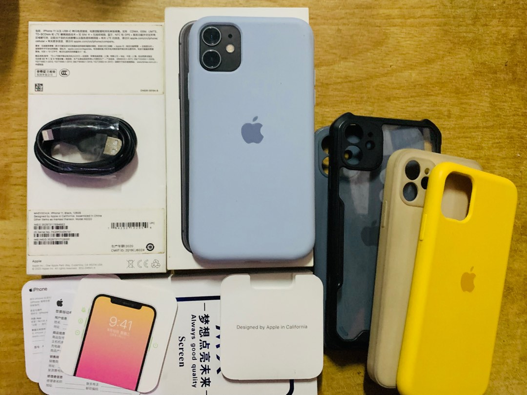 Iphone 11 128gb with box same imei (dual sim), Mobile Phones & Gadgets ...