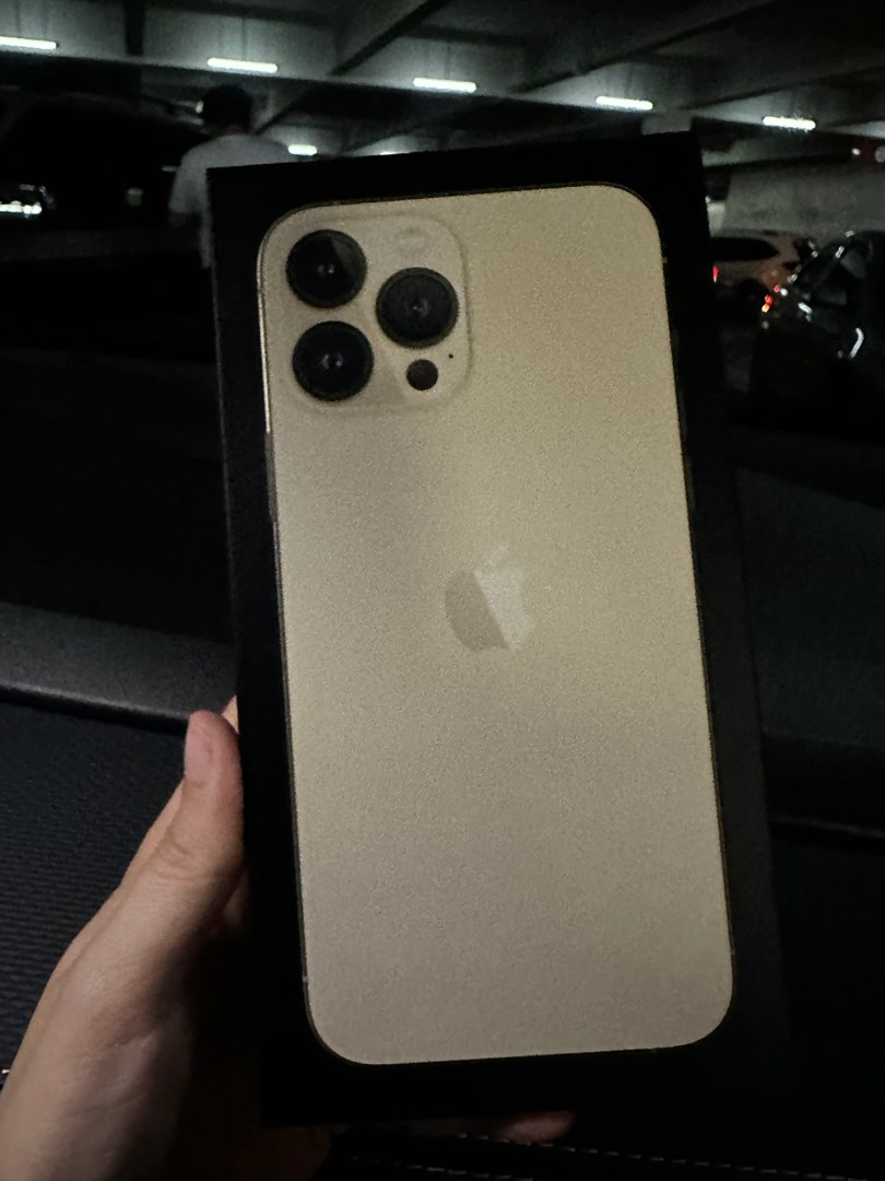 Iphone 13 pro max Gold 256 gb Bnew Sealed Globe, Mobile Phones ...
