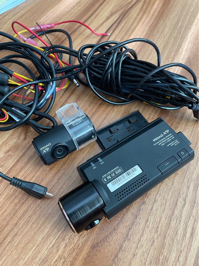 Iroad X9 Dashcam Car Recorder (Front & Rear), Car Accessories, Accessories on Carousell