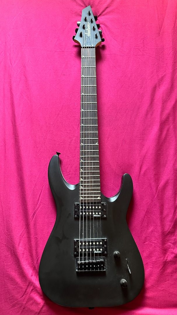 Jackson 7 String Guitar (JS22-7), Hobbies & Toys, Music & Media ...