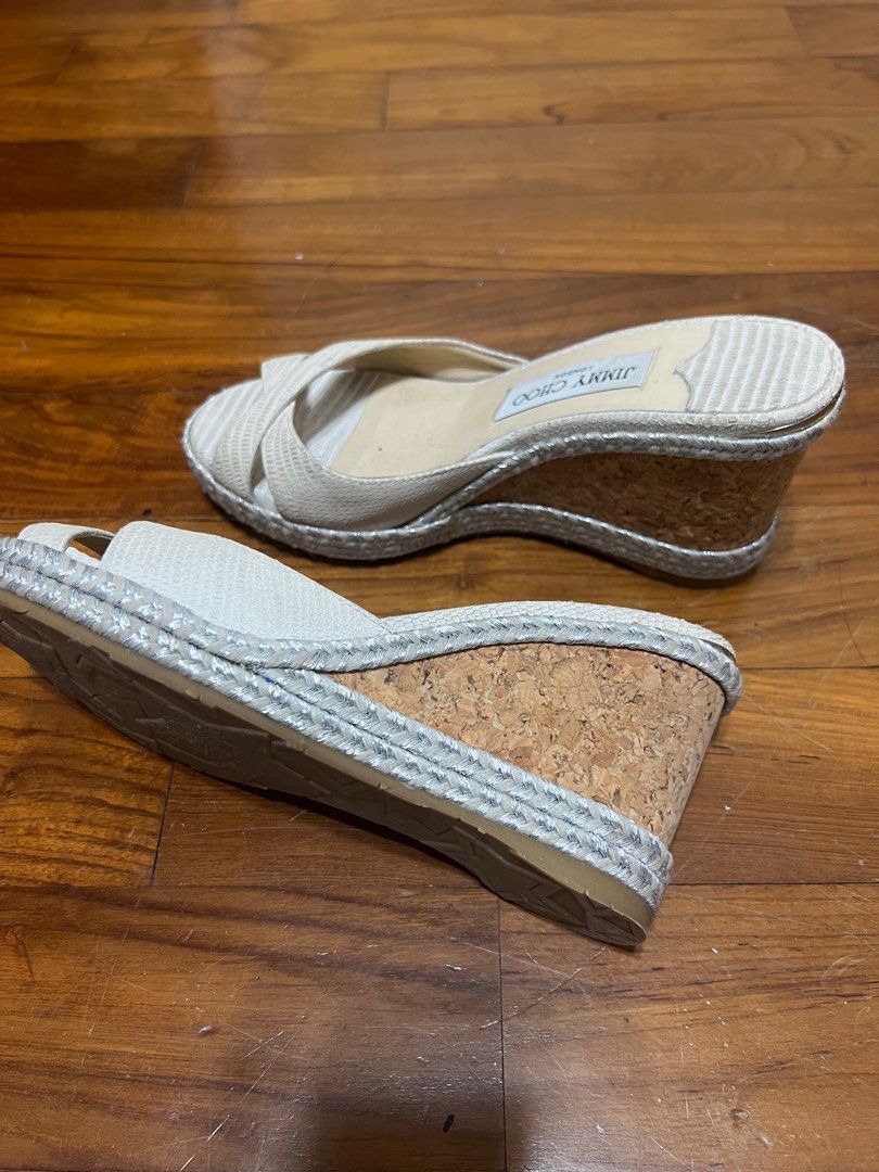 Jimmy Choo wedges, Women's Fashion, Footwear, Wedges on Carousell