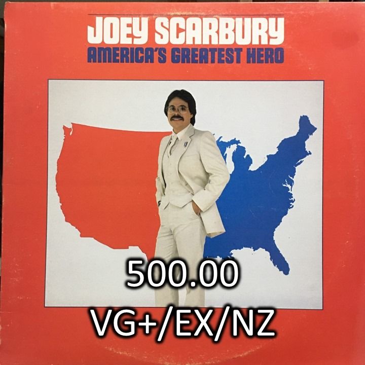 Joey Scarbury - Greatest American Hero - Vinyl Record LP, Hobbies ...