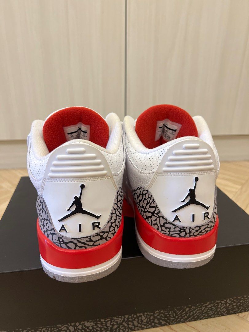Jordan 3 Hall Of Fame, Men's Fashion, Footwear, Sneakers on Carousell
