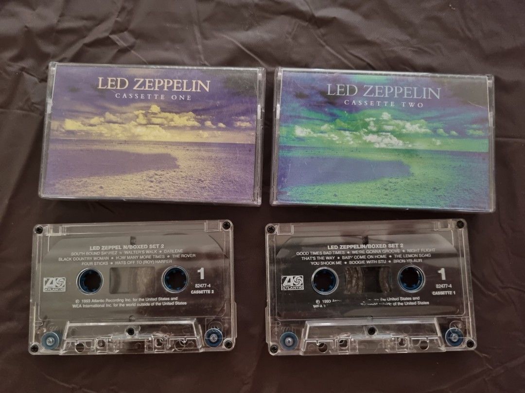 Kaset Led Zeppelin Boxed Set 2 Combo, Hobbies & Toys, Music & Media ...