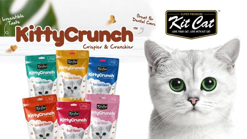 Kit Cat Kitty Crunch Cat Treats non cat cage condo litter, Pet Supplies ...