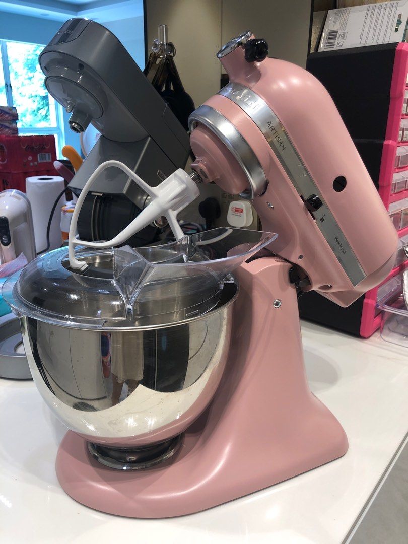 Kitchenaid 4.8L Mixer Tilt Head Dried Rose Artisan Mixer, TV & Home ...