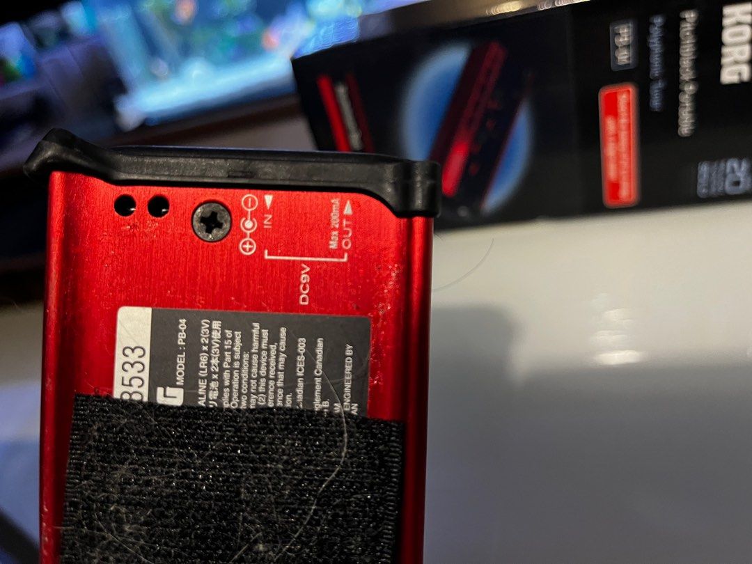 KORG Black Pitch Polyphonic Portable Stage Tuner, Hobbies & Toys, Music ...