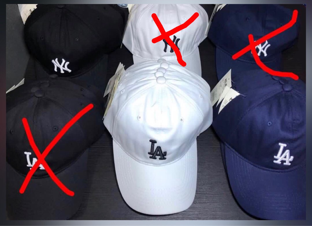 LA NY baseball cap, Men's Fashion, Watches & Accessories, Caps & Hats ...
