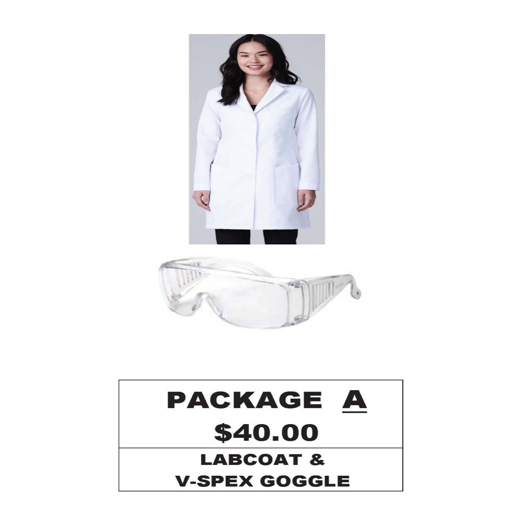 Lab coat and lab goggles, Women's Fashion, Coats, Jackets and Outerwear ...