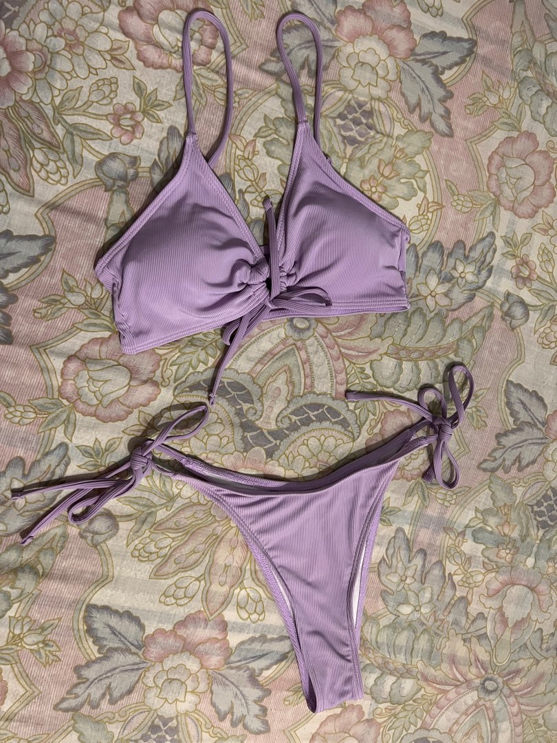 Lavender Swimsuit Womens Fashion Swimwear Bikinis And Swimsuits On