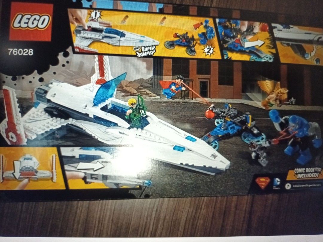 Lego 76028 DC Superheroes Darkseid Invasion, Hobbies & Toys, Toys ...