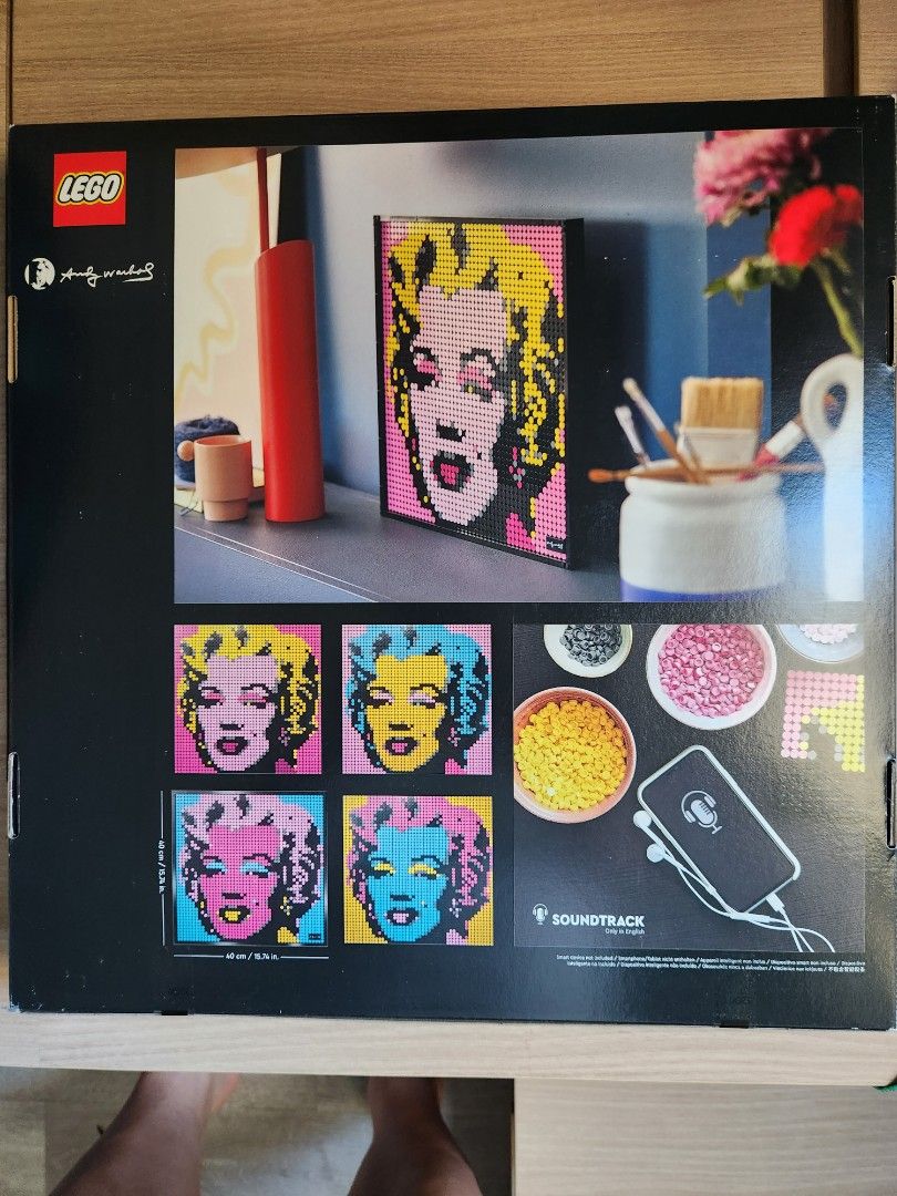Lego Andy Warhol Marilyn Monroe, Hobbies & Toys, Toys & Games on Carousell