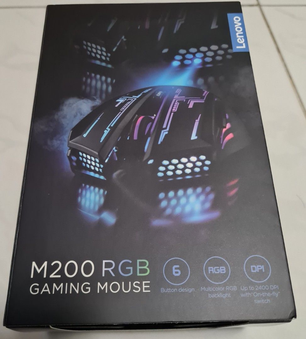 Lenovo Legion M200 gaming mpuse, Computers & Tech, Parts & Accessories ...