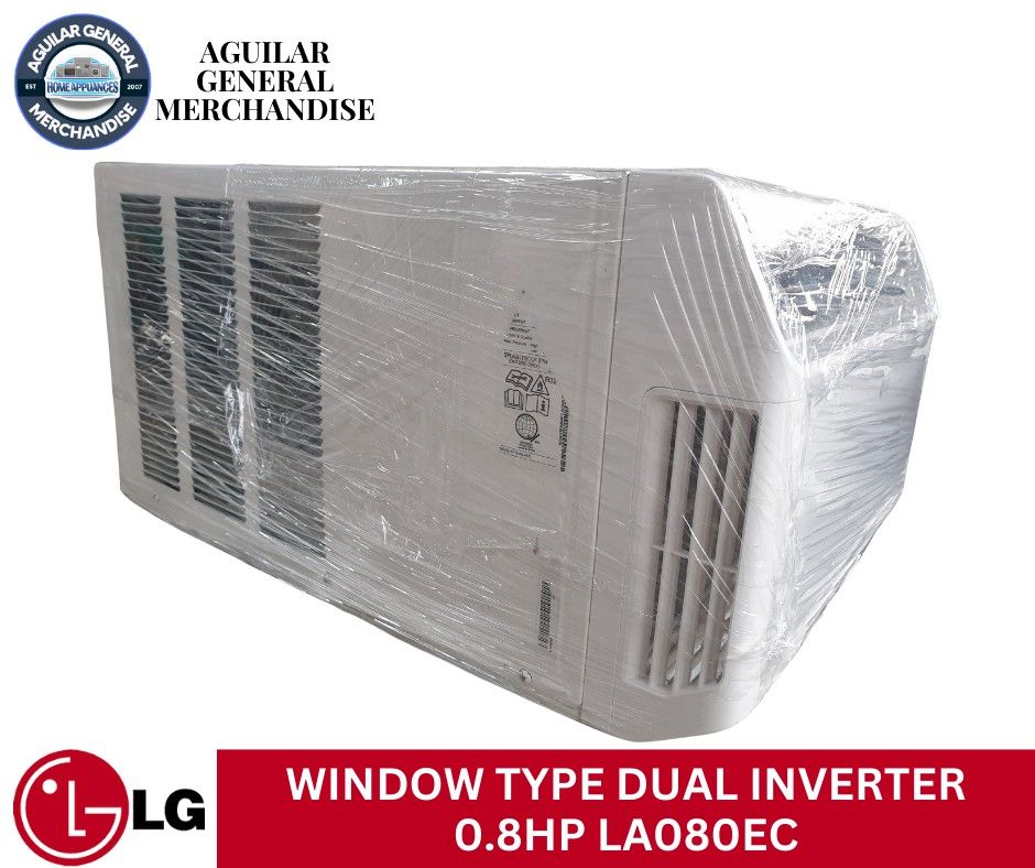LG 0.8HP WINDOW TYPE DUAL INVERTER, TV & Home Appliances, Air ...