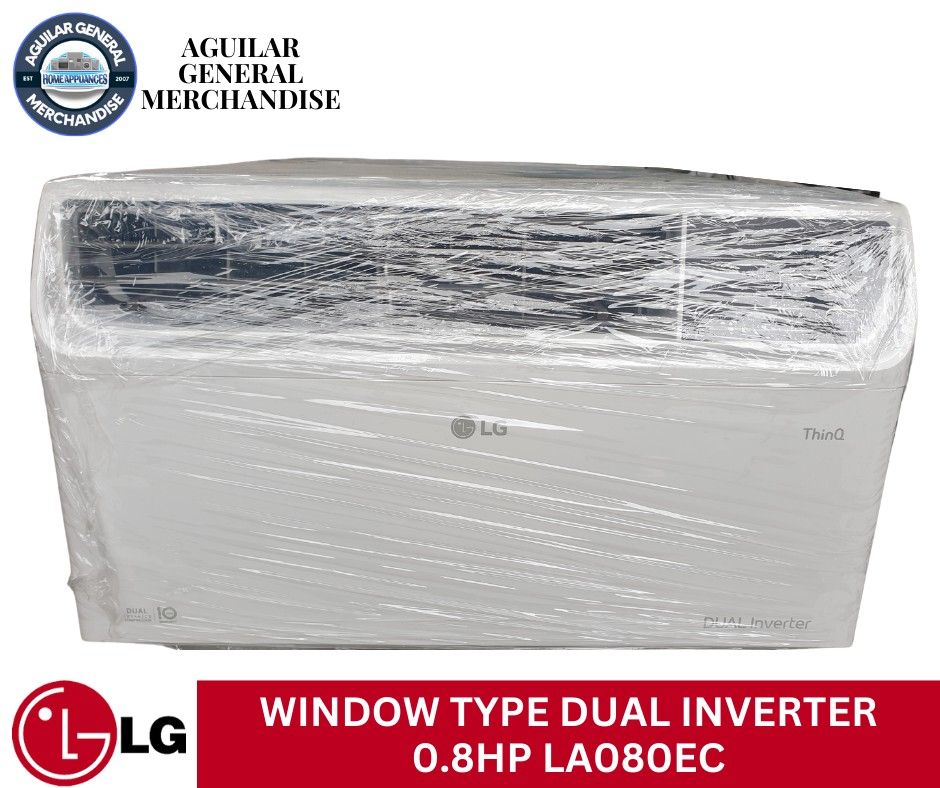 LG 0.8HP WINDOW TYPE DUAL INVERTER, TV & Home Appliances, Air ...