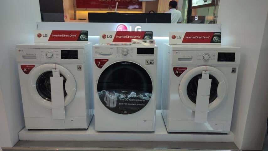 LG FRONT LOAD INVERTER WASHING MACHINE, TV & Home Appliances, Washing ...