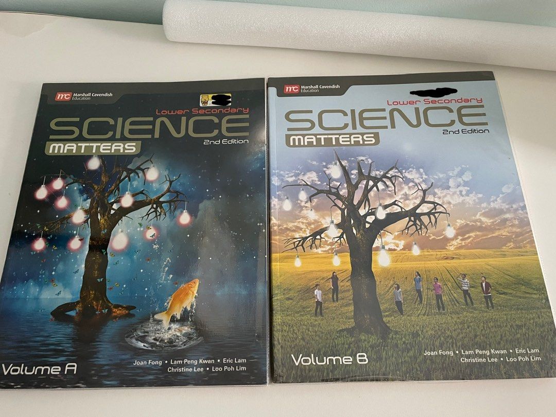 Lower Secondary Science Textbooks (wrapped), Hobbies & Toys, Books ...
