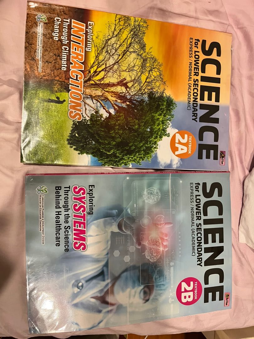 Lower secondary science textbook 2A & 2B, Hobbies & Toys, Books ...