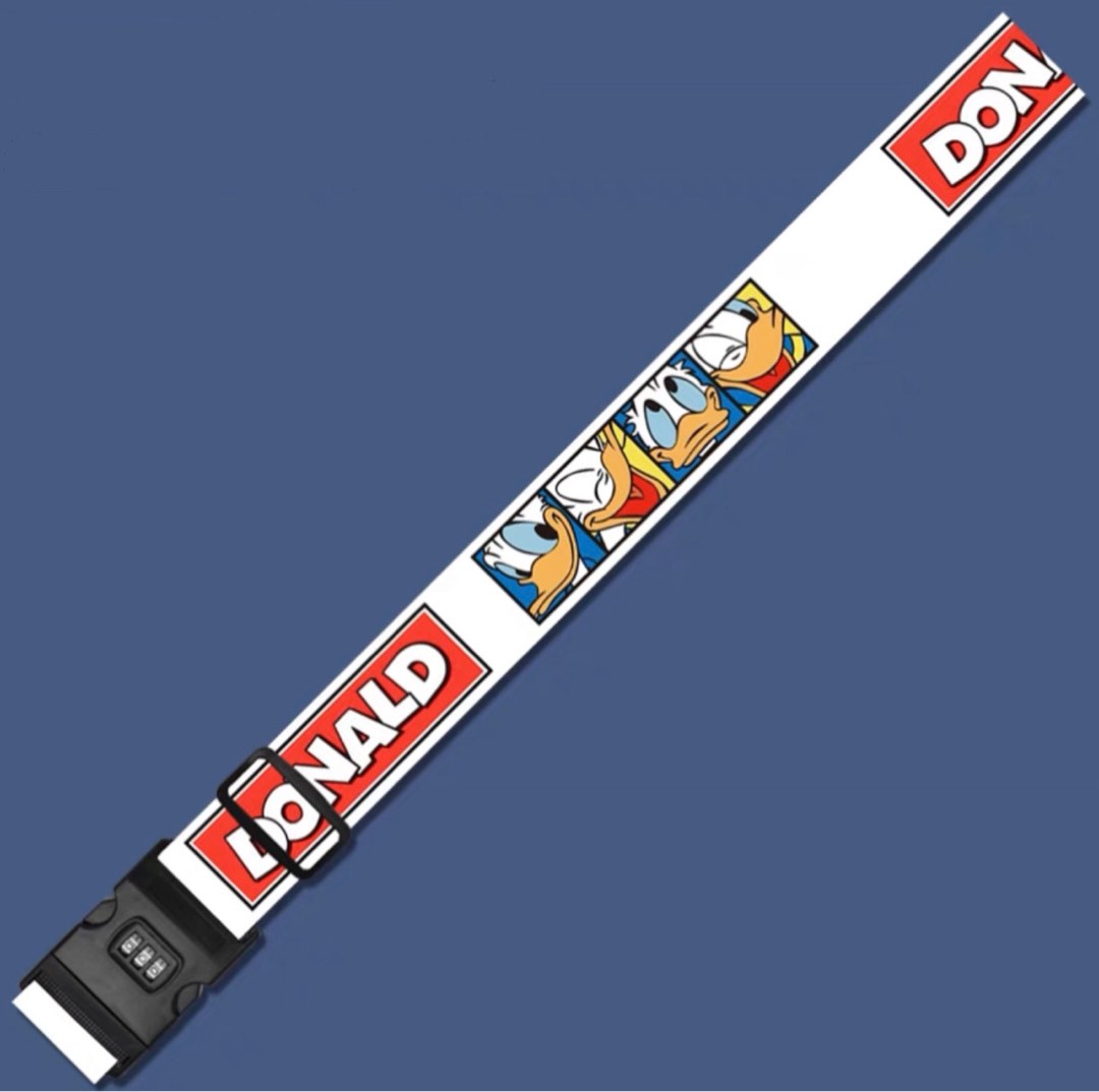 luggage strap with lock disney designs cute, Hobbies & Toys, Travel ...