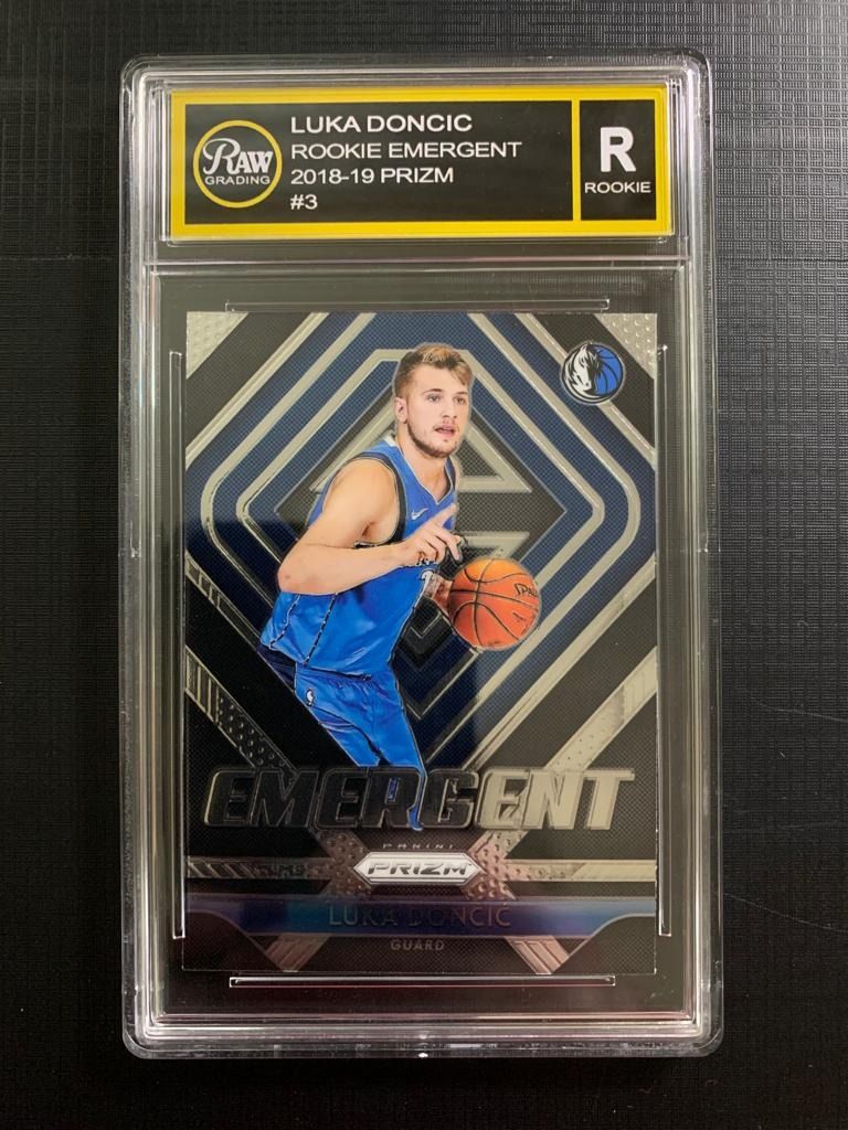 Luka Doncic Rookie RC NBA Card 2018 Panini Prizm Emergent #3 Raw Card ...