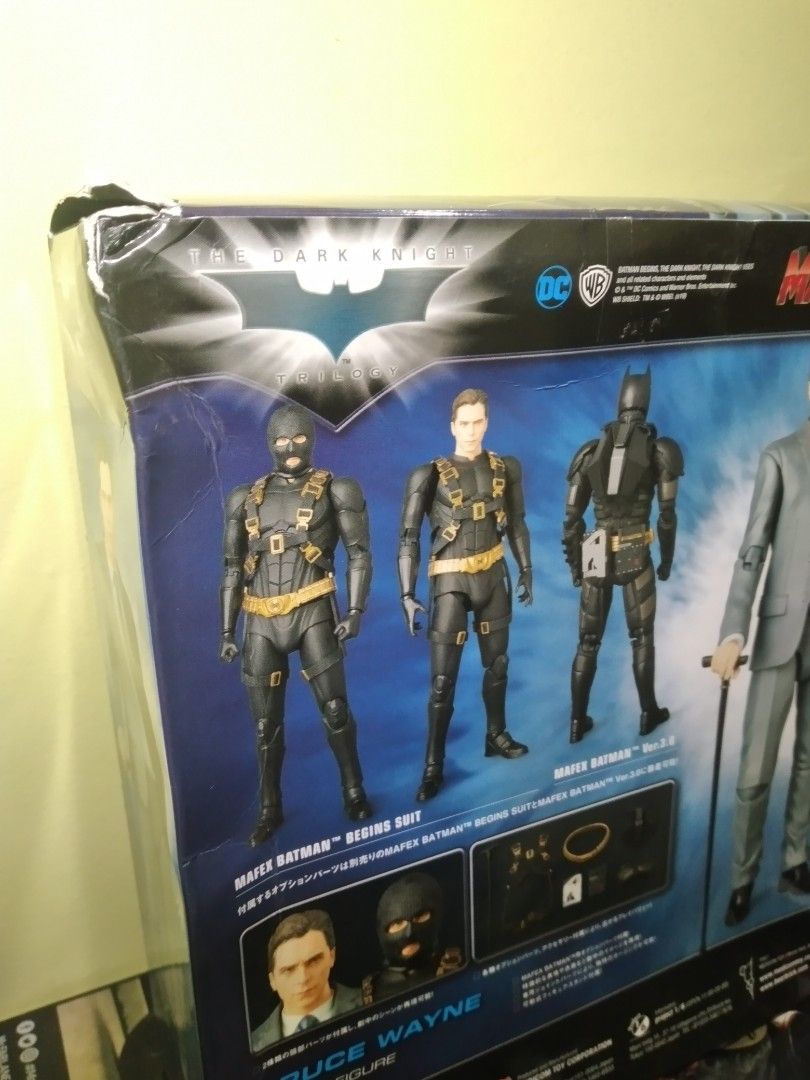Mafex The Dark Knight Trilogy Bruce Wayne, Hobbies & Toys, Toys & Games ...