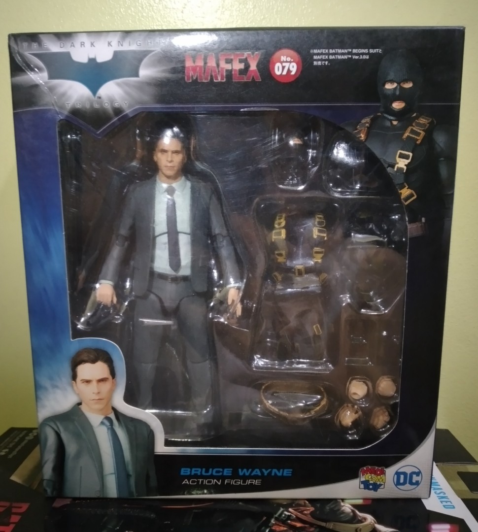 Mafex The Dark Knight Trilogy Bruce Wayne, Hobbies & Toys, Toys & Games ...