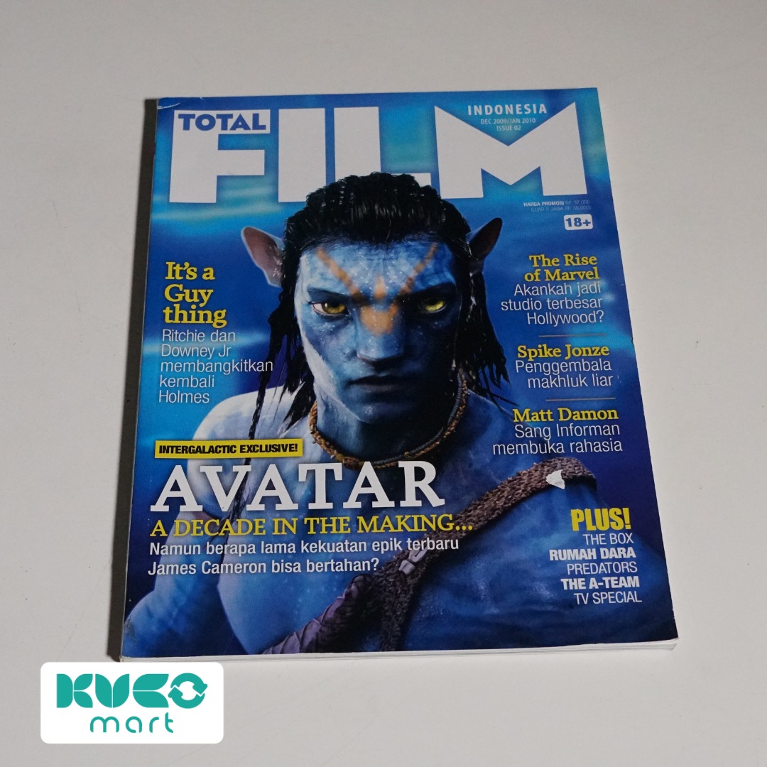 Majalah TOTAL FILM Issue 02 (Dec 2009/Jan 2010), Buku & Alat Tulis, Majalah & Lainnya di Carousell
