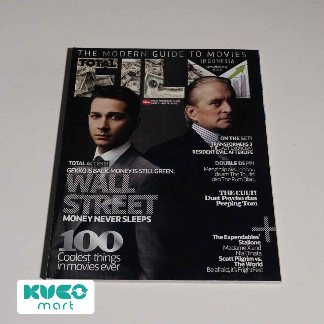 Majalah TOTAL FILM Issue 10 (September 2010), Buku & Alat Tulis, Majalah & Lainnya di Carousell