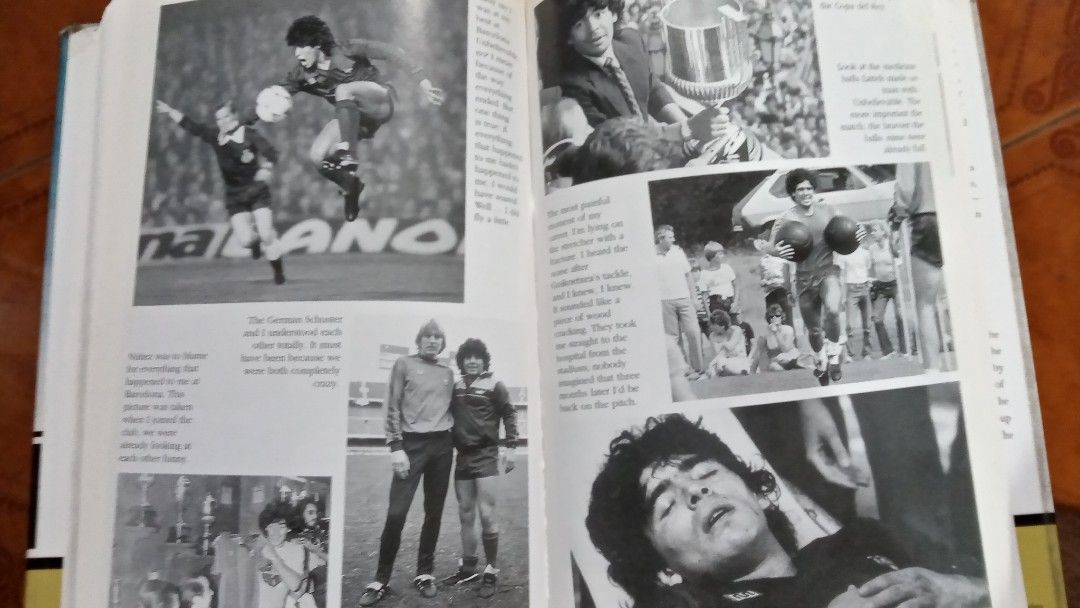 Maradona by Diego Maradona(hardbound), Hobbies & Toys, Books ...