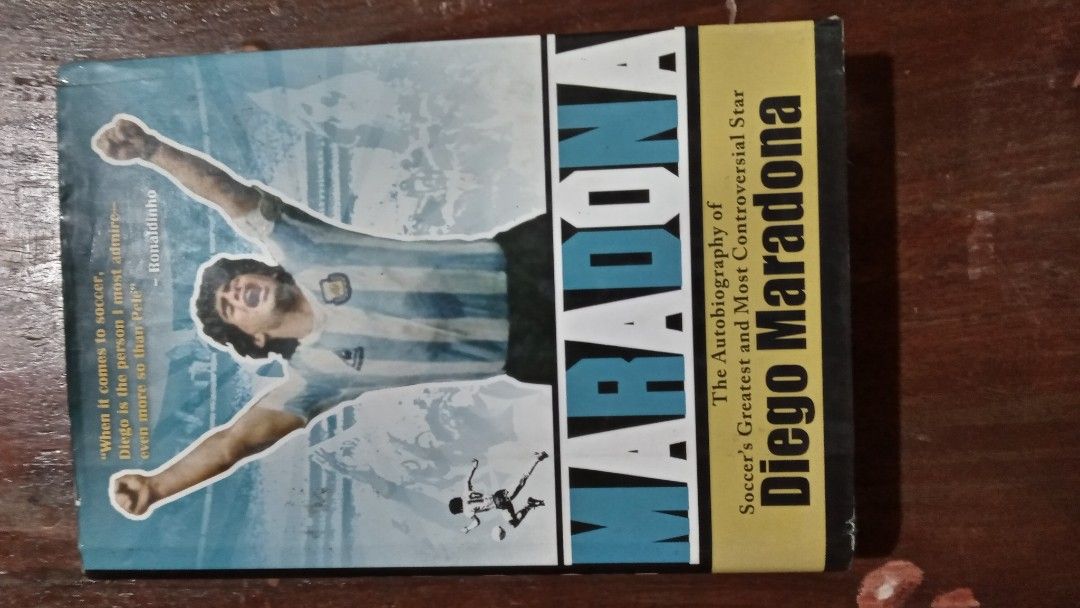 Maradona by Diego Maradona(hardbound), Hobbies & Toys, Books ...
